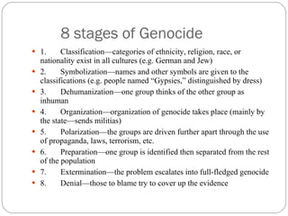 SB 1070 vs. Genocide | PPT | Political Issues & policy | Politics