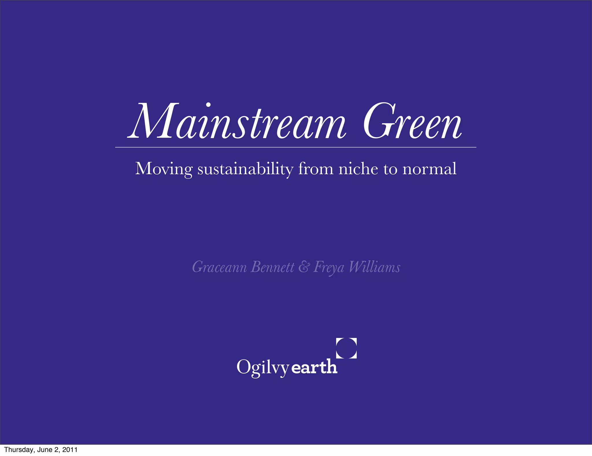 SB11 - Ogilvyearth - Freya Williams and Graceann Bennett | PDF