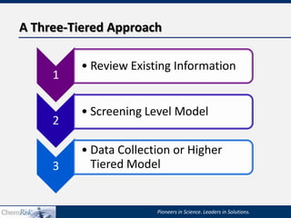 SB11 - Chemrisk - Julie Panko | PPT