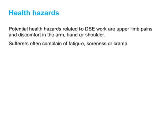 DSE and manual handling for volunteers: Parkinson's UK volunteer ...