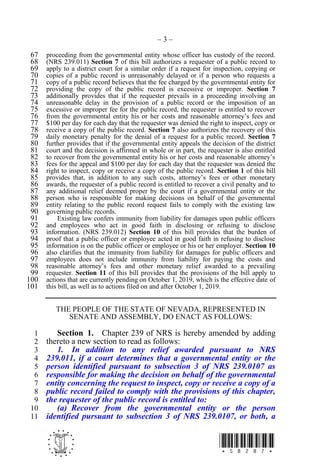 Nevada Senate Bill 287, 2019 | PDF | Personal Taxes | Personal Finance