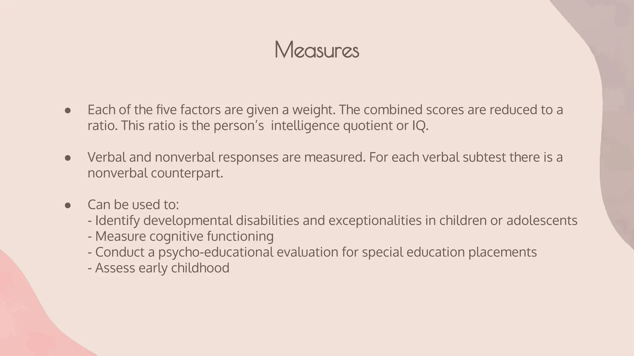 Stanford-Binet Intelligence Scale Presentation | PDF