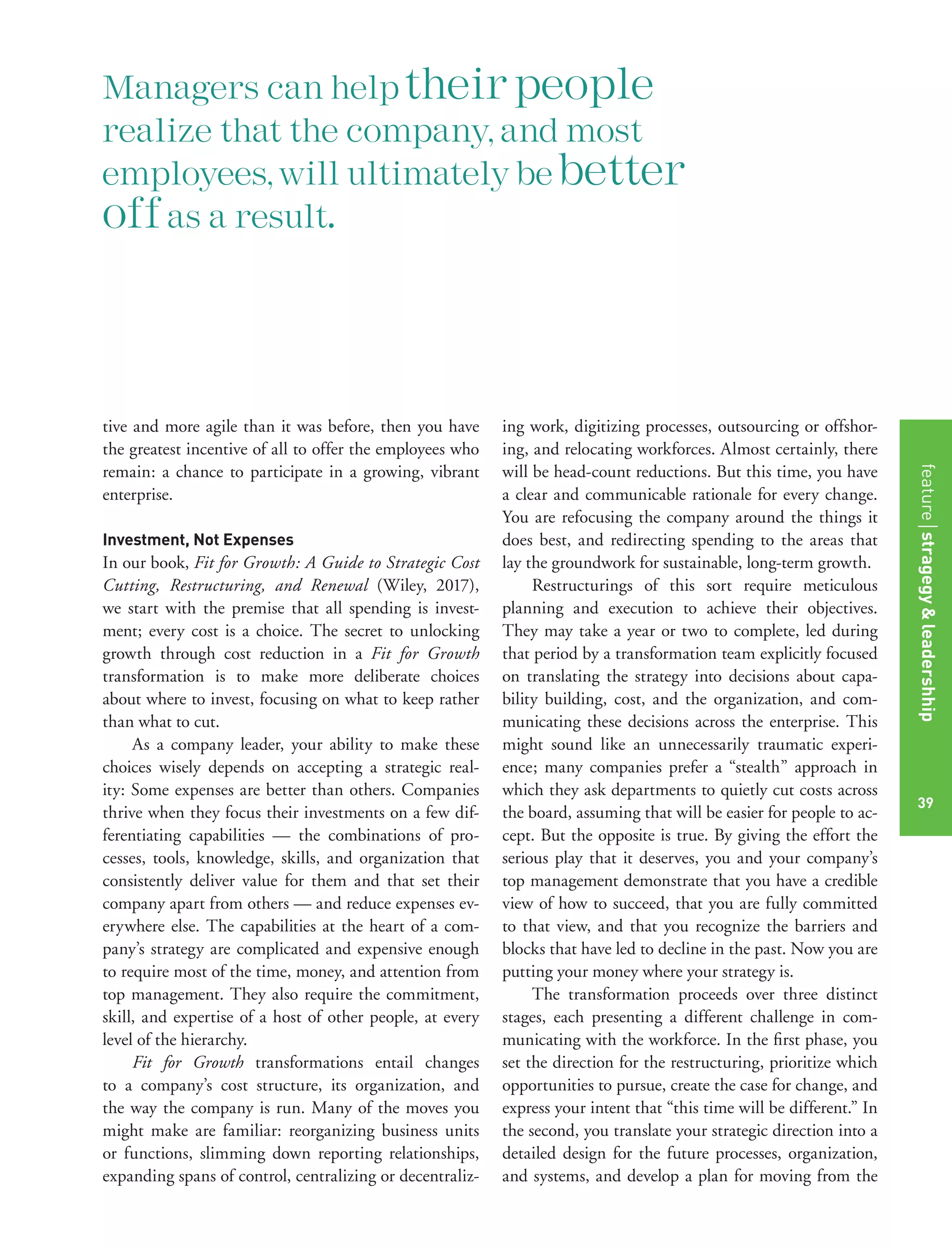 Building Trust while Cutting Costs | PDF