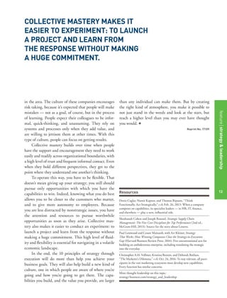 10 Principles of Strategy through Execution | PDF