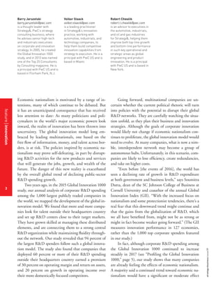 Will Stronger Borders Weaken Innovation? | PDF | Large Business | Business