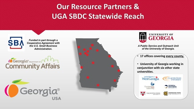 GEORGIA | SBA | SBDC EMERGENCY LOAN RESOURCES | PPT