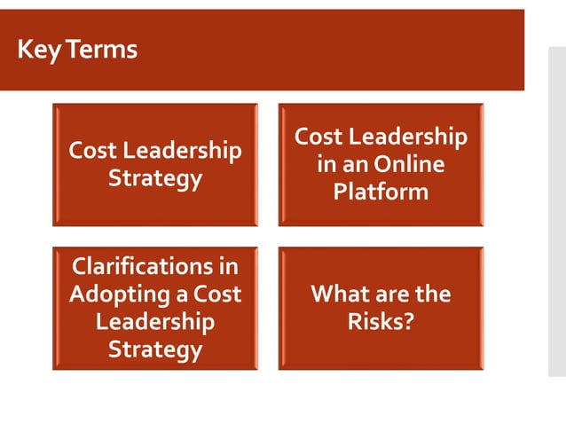 SBA - Lesson 4 - Cost Leadership Strategy.pptx