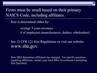 SBA 8a Application Process | PPT
