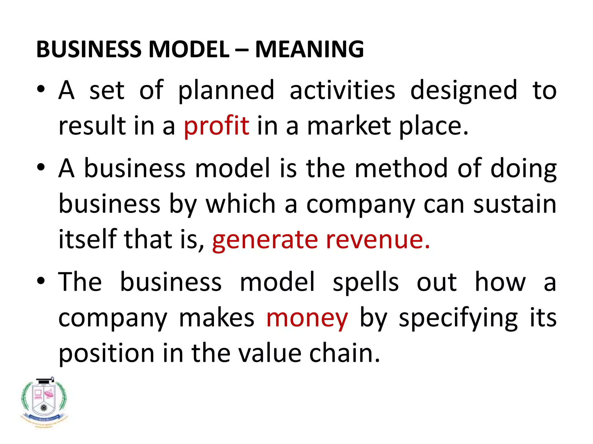 Business Model - PPT SLIDES.ppt