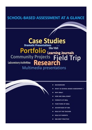 SBA at a glance | PDF | Education industry | Industries