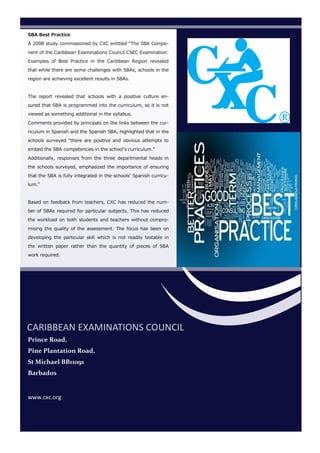SBA at a glance | PDF