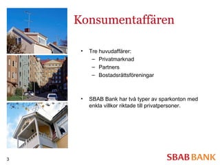 Sbab Bank företagspresentation | PPT