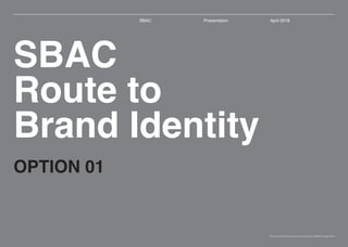 Sbac logo guideline presentaion | PPT