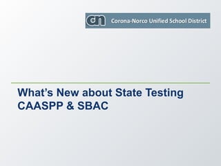 SBAC parent info | PPT