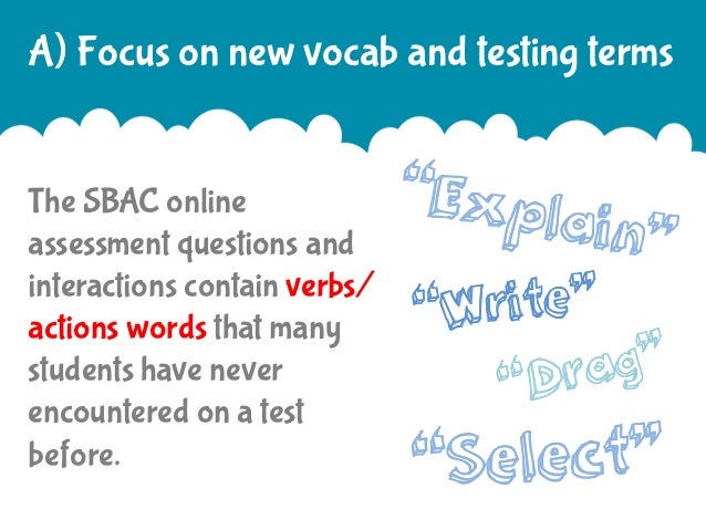 "Preparing for SBAC: Addressing Online Testing Challenges with your S…