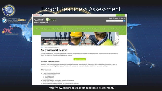 Exporting 101: Information and resources to get you started | PPT