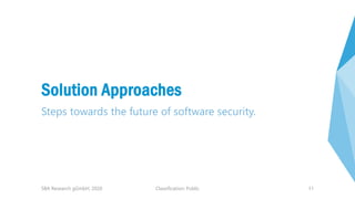 SBA Live Academy: Software Security – Towards a Mature Lifecycle and DevSecOps by Thomas Konrad ...