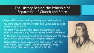 Separation of Church and State | PPTX