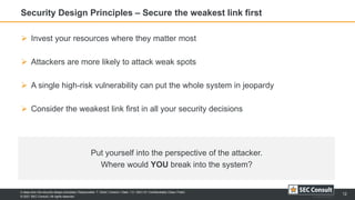 SBA Security Meetup: Building a Secure Architecture – A Deep-Dive into Security Design ...