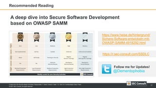 SBA Security Meetup: Building a Secure Architecture – A Deep-Dive into Security Design ...