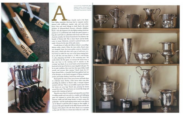 Andy Busch Polo Family, cover story | PDF