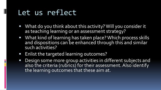 School Based Assessment | PPT