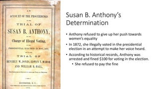 Susan B. Anthony | PPTX
