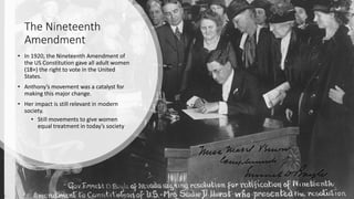 Susan B. Anthony | PPTX
