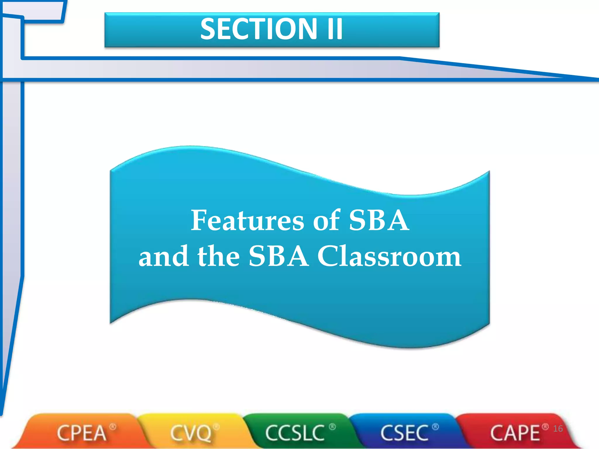 CXC SBA Presentation at the UWI Conference 2015 | PPTX
