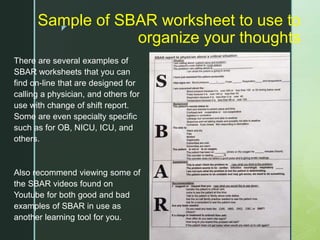 SBAR COMMUNICATION MODEL | PPT | First Aid | Injuries