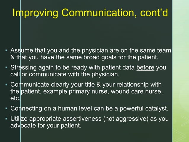 SBAR COMMUNICATION MODEL | PPT