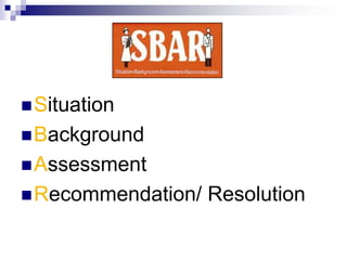 Sbar Pedirevised[1] | PPT