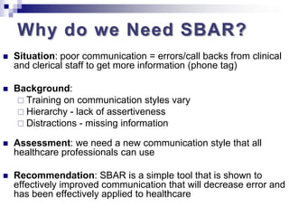 Sbar Pedirevised[1] | PPTX