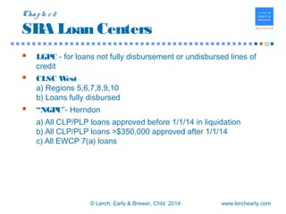 SBA SOP Updates Presentation 2016-03-04 | PPT