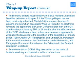 SBA SOP Updates Presentation 2016-03-04 | PPT