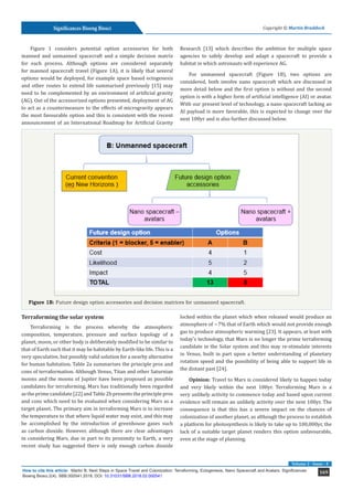 Next Steps in Space Travel and Colonization: Terraforming, Ectogenesis ...