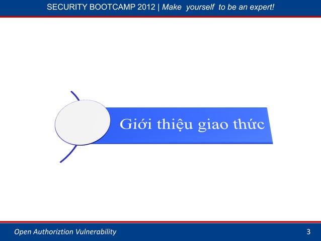 SBC 2012 - Lỗ hổng trong cài đặt giao thức OAuth và nguy cơ với người dùng (Nguyễn Thành Long) | PPT