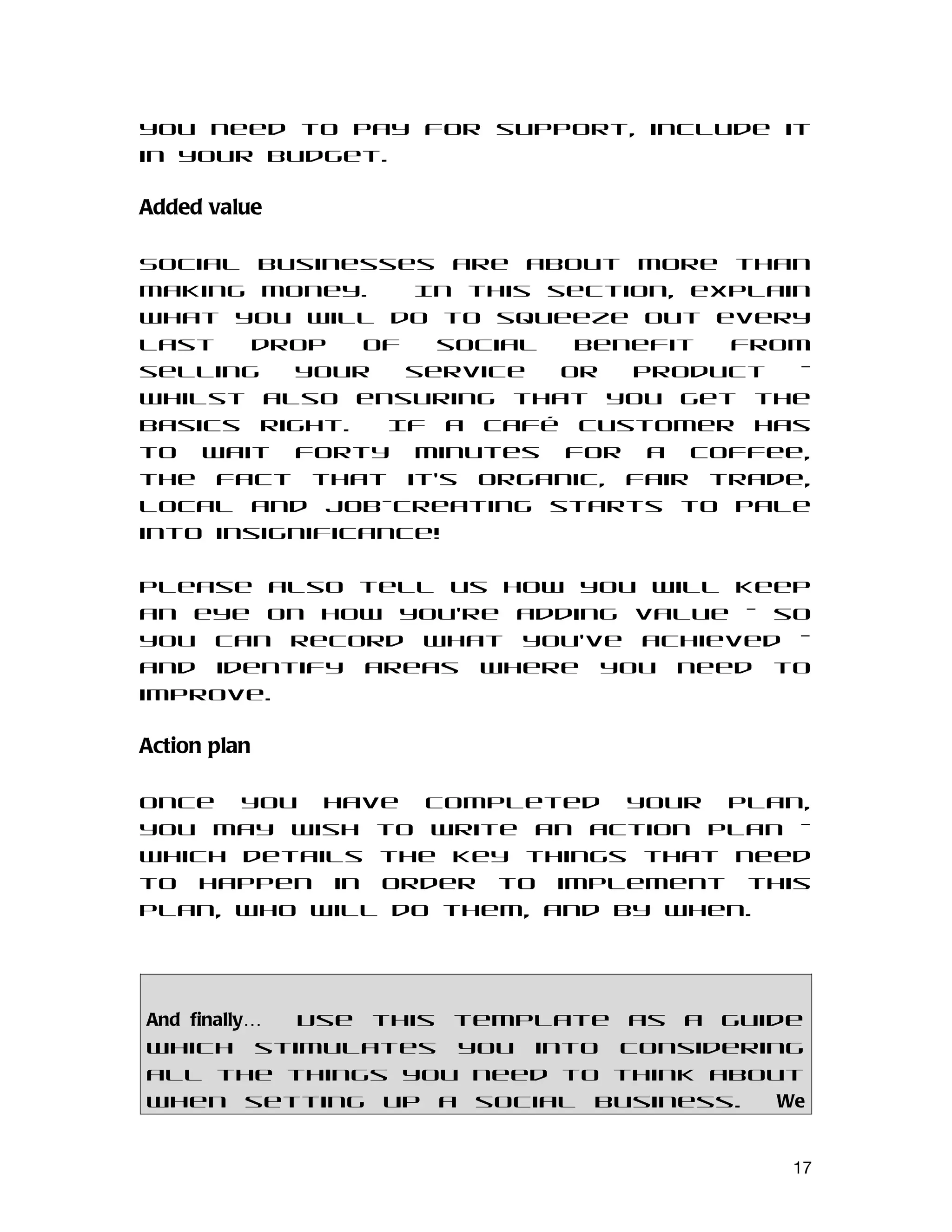 Sbc business plan_template | PDF