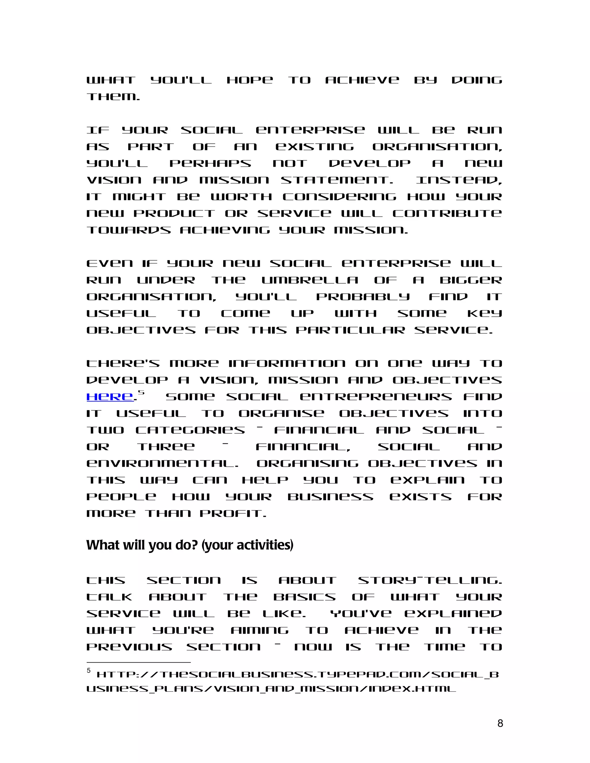 Sbc business plan_template | PDF