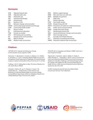 Voluntary Medical Male Circumcision Evidence Fact Sheet | PDF