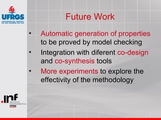 Using MDE for the Formal Verification of Embedded Systems Modeled by UML Sequence Diagrams | PPT