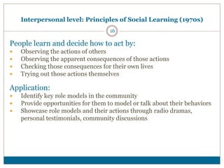SBCC Framework | PPTX