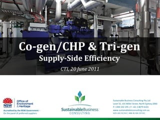 SBC Introduction To Co Gen | PPT