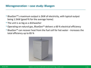 SBC Introduction To Co Gen | PPT