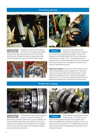 Reciprocating compressor with superbolt | PDF