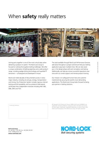 Reciprocating compressor with superbolt | PDF