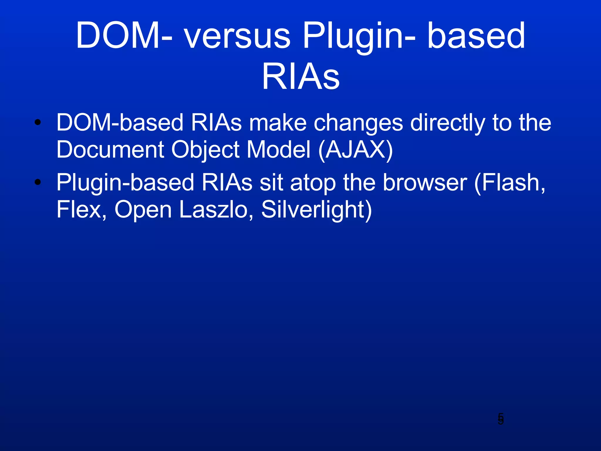 Making RIAs Accessible - Spring Break 2008 | PPT | Browsers | Computer ...
