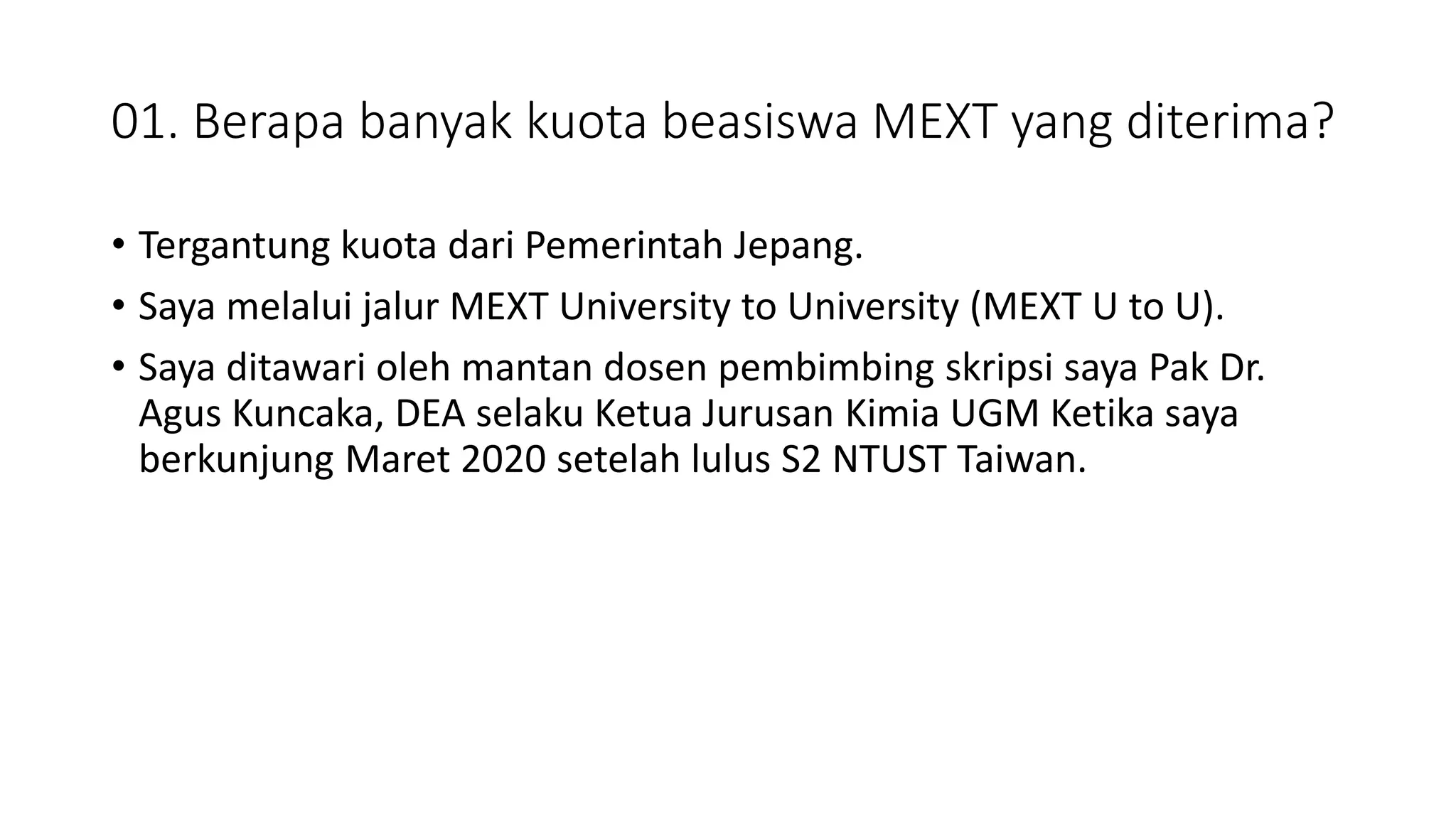 SBC Sidoarjo Sharing Beasiswa MEXT dan Taiwan.pdf | Free Download