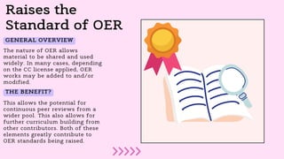 OER Benefits and Challenges | PPT