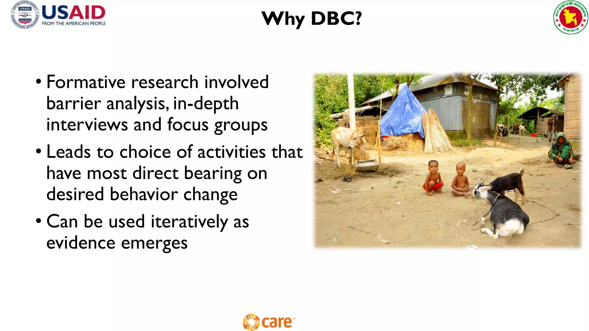 SBC WG: CARE Bangladesh SHOUHARDO III Program Mwasaa | PDF